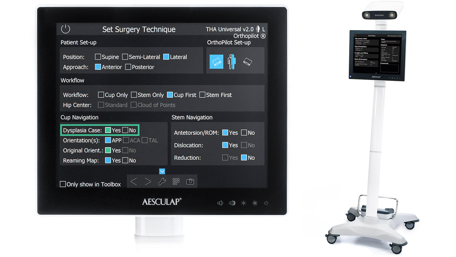 THA Dysplasia navigation software hip arthroplasty | B. Braun Australia ...