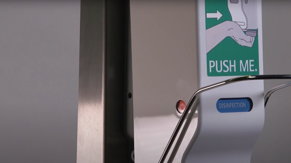 Hand disinfectant dispenser | B. Braun Australia - B. Braun